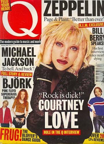 Amazon.com: Q Magazine, August 1995: REM, Jimmy Page / Robert Plant ...