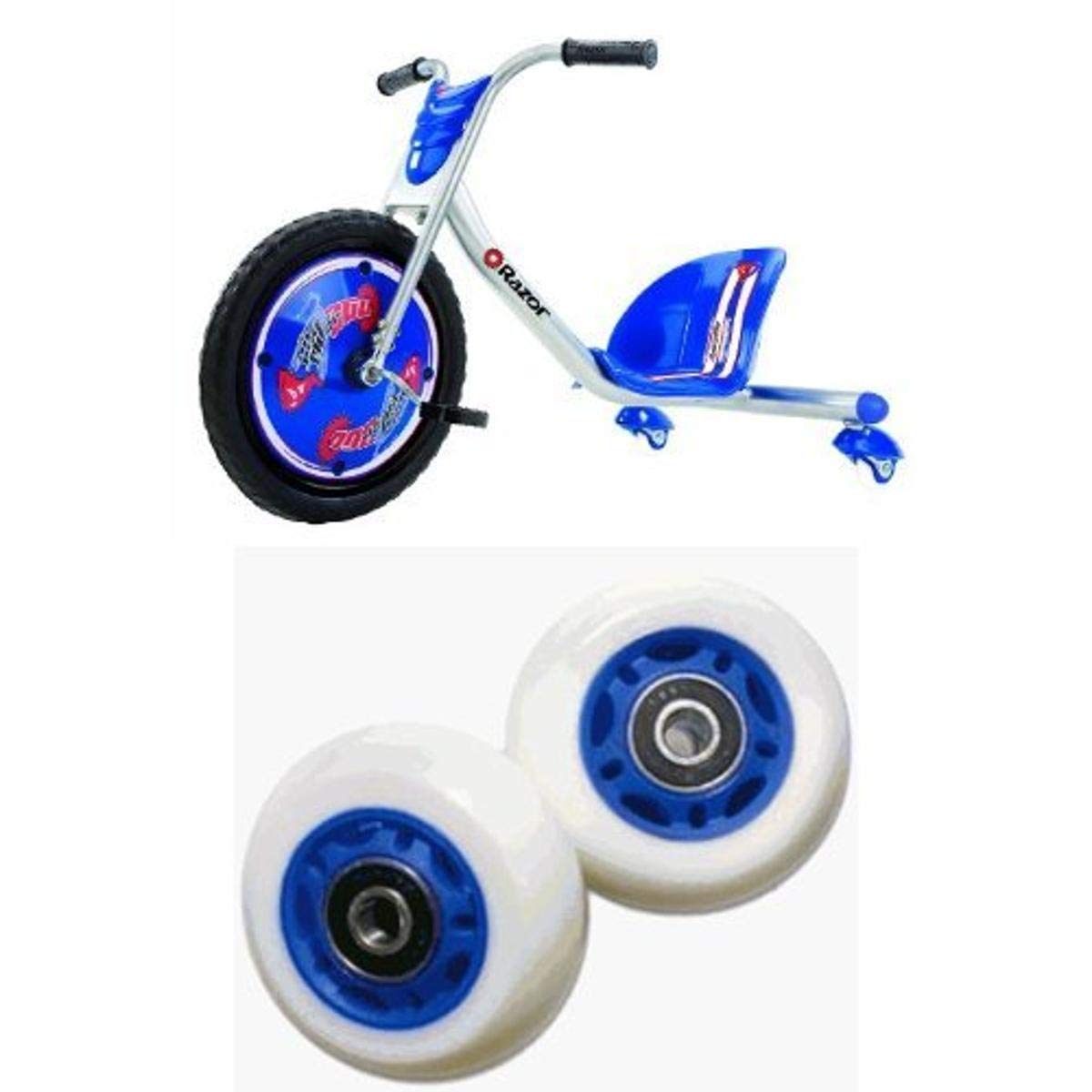 Razor Riprider 360 Caster Trike Blue And Razor Powerwing Riprider ...