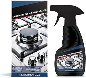 Amazon.com: Quinlirra Kitchen Heavy Oil Cleaner Gas Stove Cleaning ...