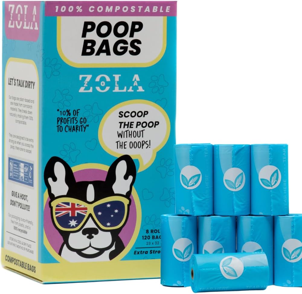 ZOLA ZOLA Super Strong Biodegradable Dog Poop Bags - Extra Strong ...