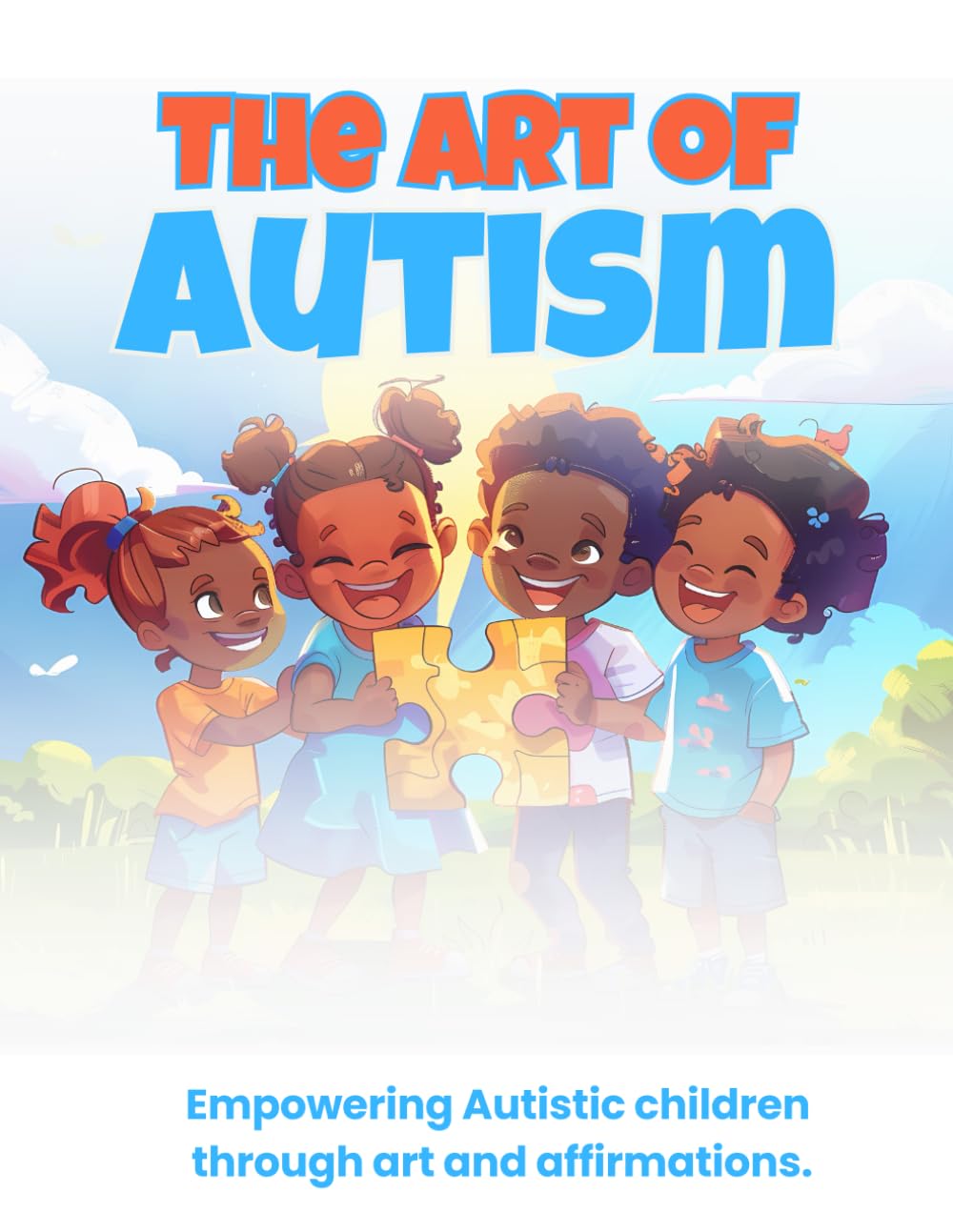 The Art of Autism: Autism Awareness Coloring Book, Black Autistic ...