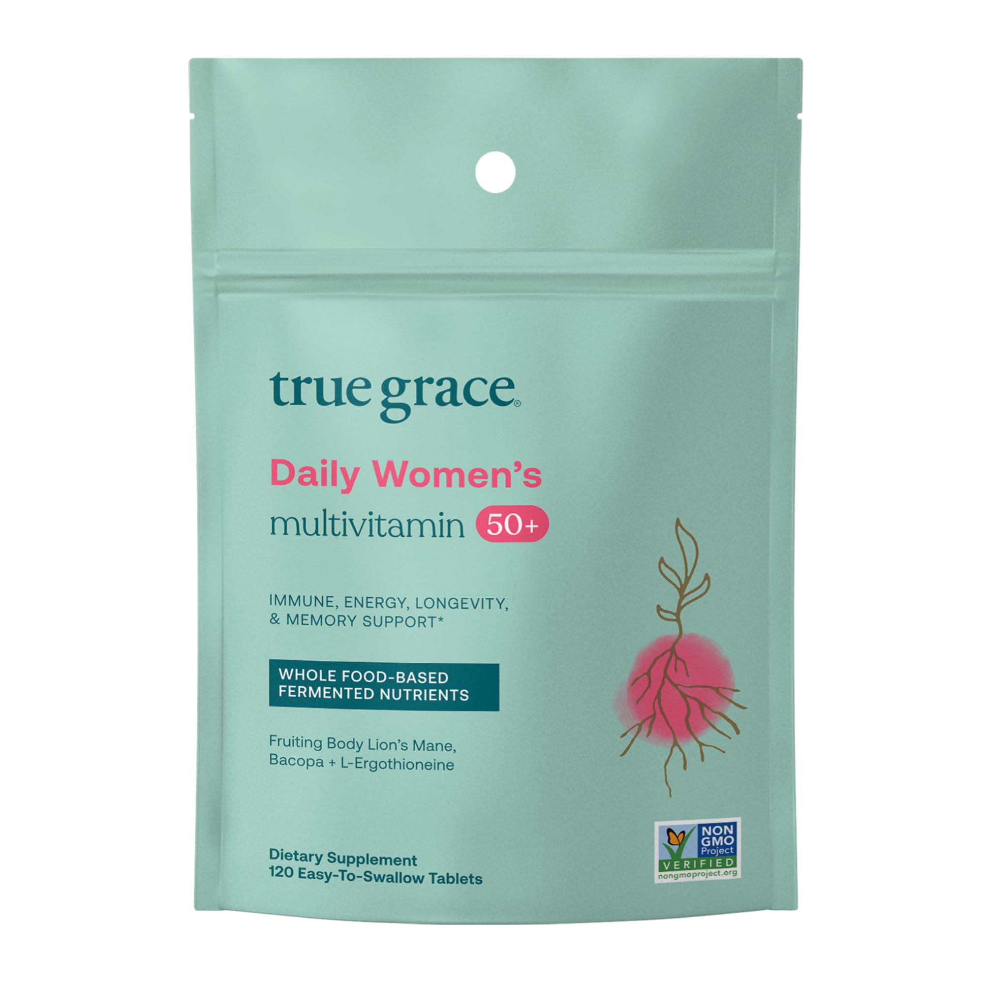 Amazon.com: True Grace Daily Women’s Multivitamin 50+ - 120 Easy-to ...