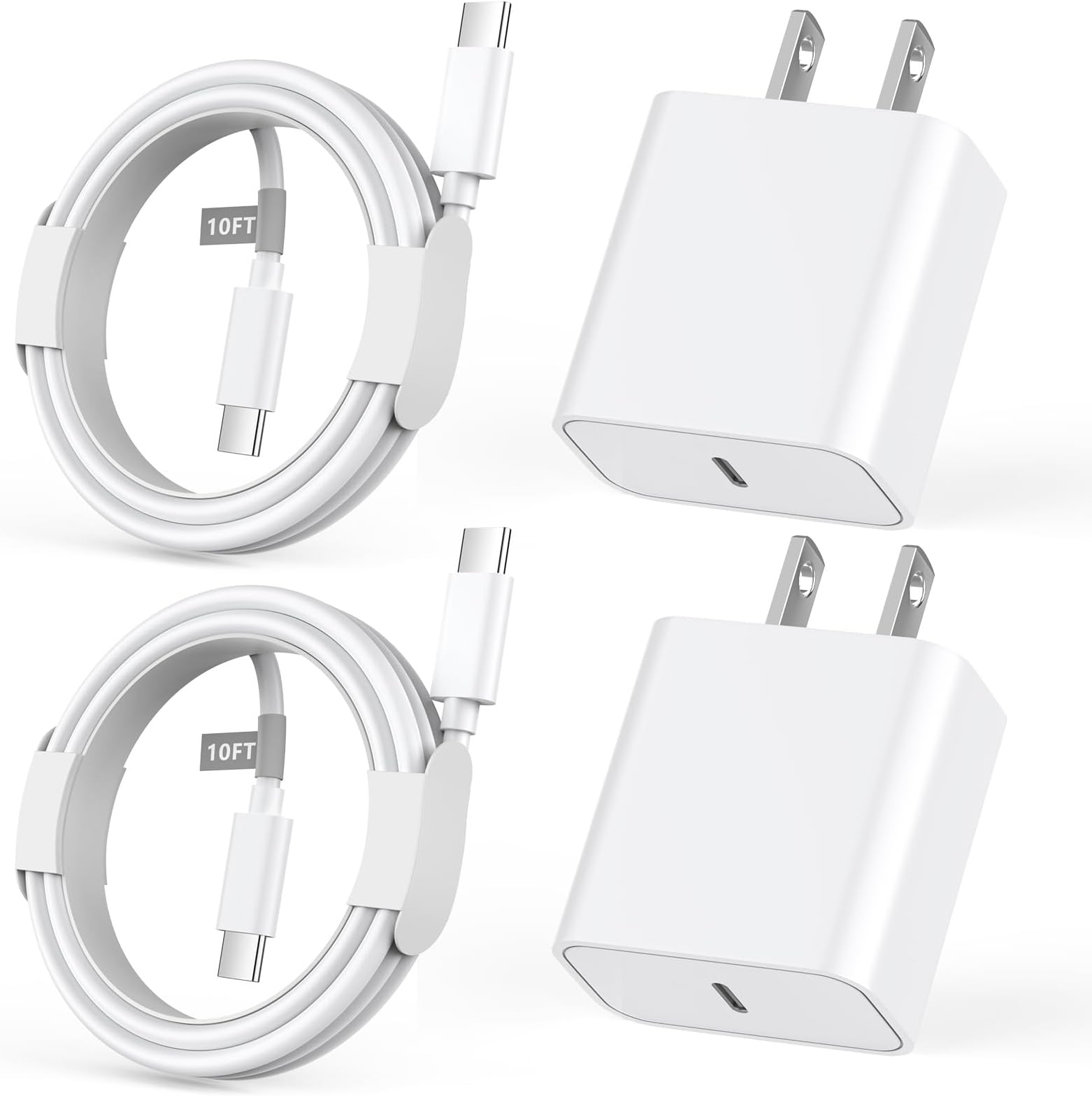 Amazon.com: 10 FT iPhone 16 15 Charger Fast Charging USB C Charger ...
