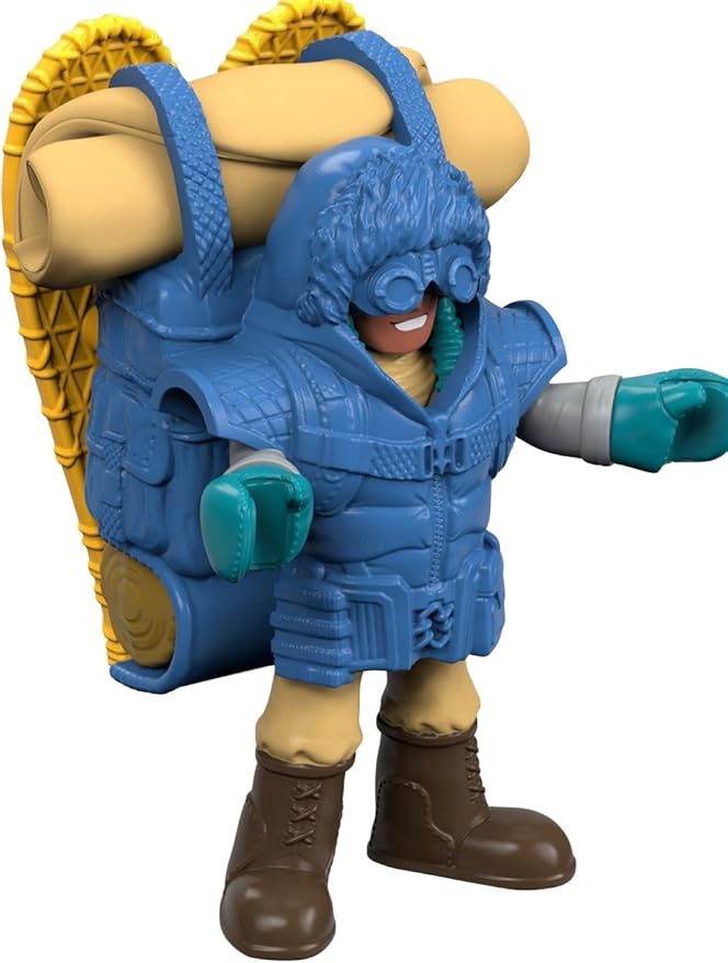 Amazon.com: Fisher-Price Imaginext Yeti Mountain Sherpa Guide Figure ...