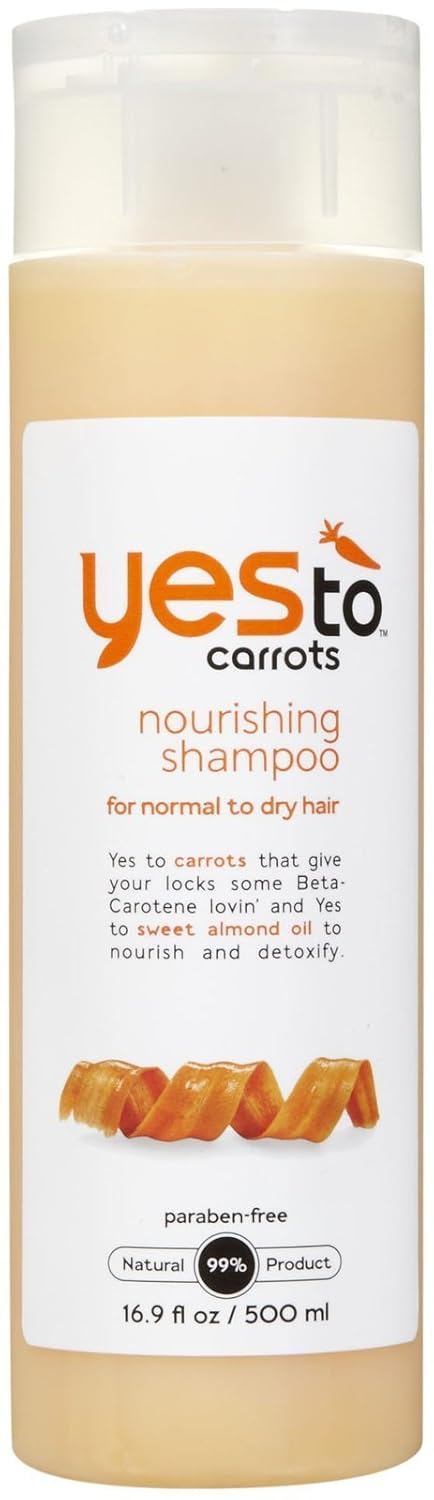 Amazon.com : Yes To Carrots Nourishing Shampoo, 16.9 Fluid Ounce ...