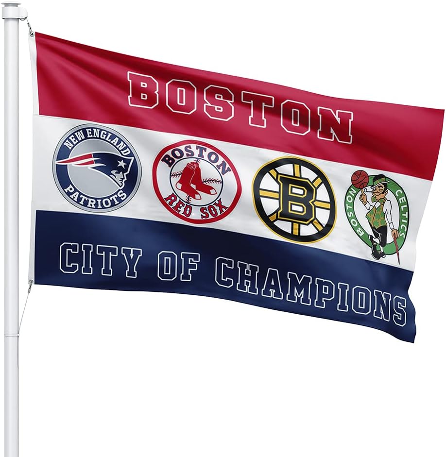 Amazon.com : Boston City of Champions Sport Teams House Garden Flag ...