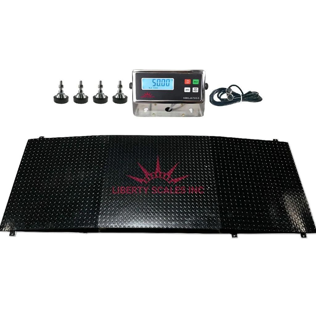 Amazon.com: Liberty LS-700-2x2 Heavy Duty Industrial Floor Scale with ...
