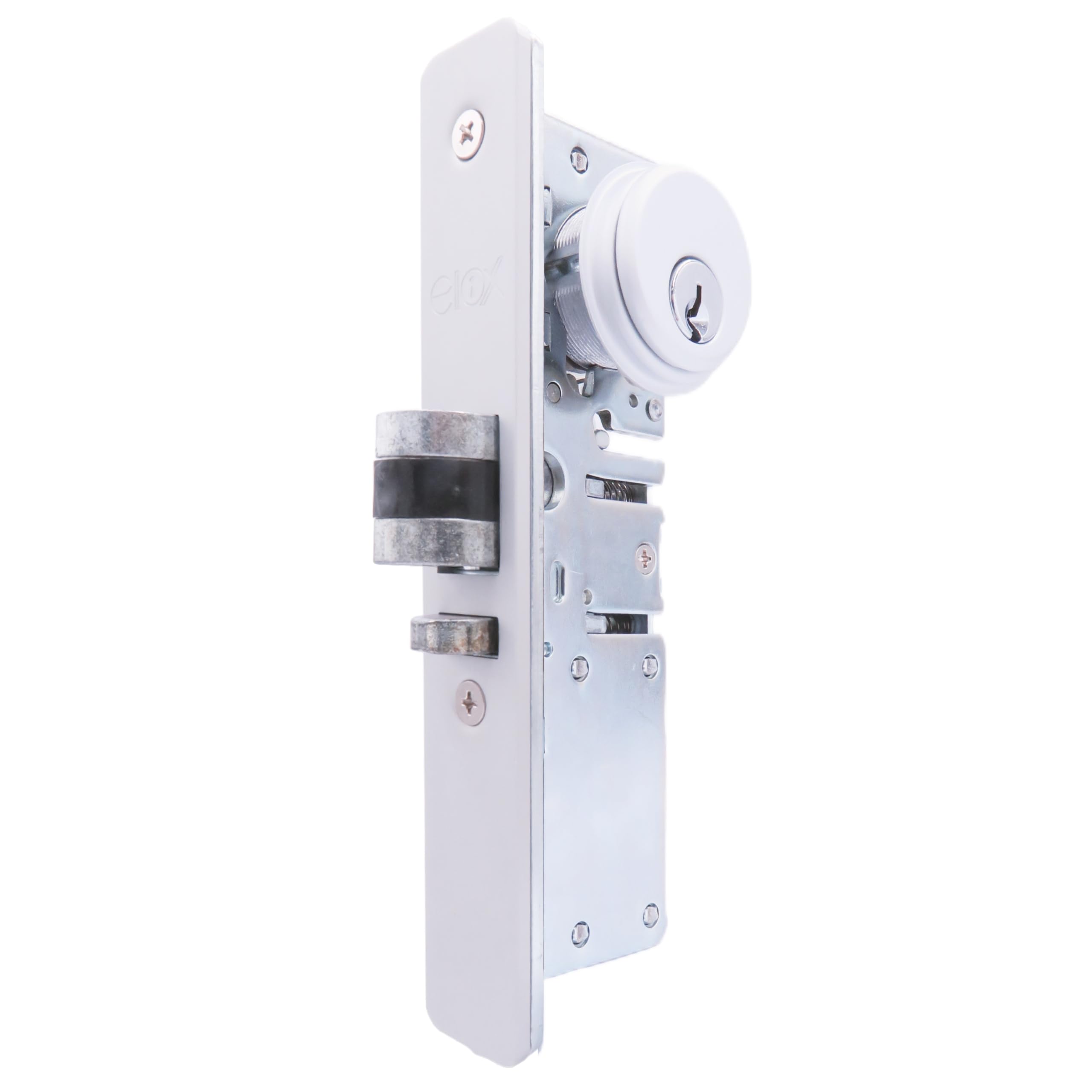 Amazon.com: elox Narrow Stile Aluminum Door Mortise Deadlatch Lock ...