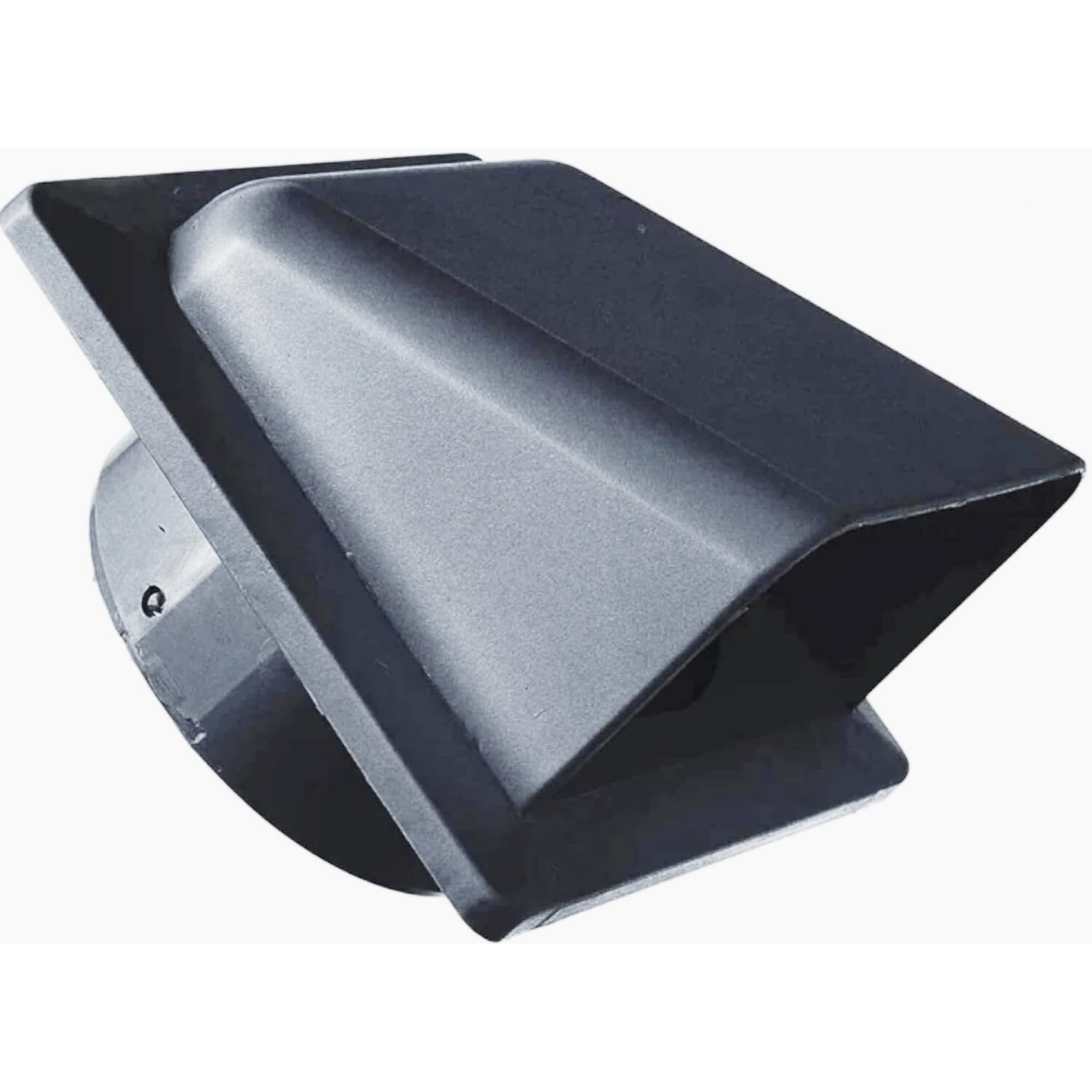 Graphite External Vent Cover Kit - 100mm Hooded Cowl with Backdraft ...