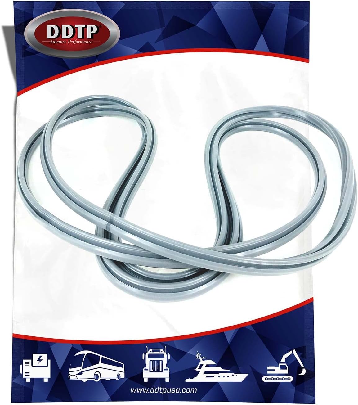 Amazon.com: Oil Pan Gasket Gray for Detroit Diesel Series 60 12.7L ...