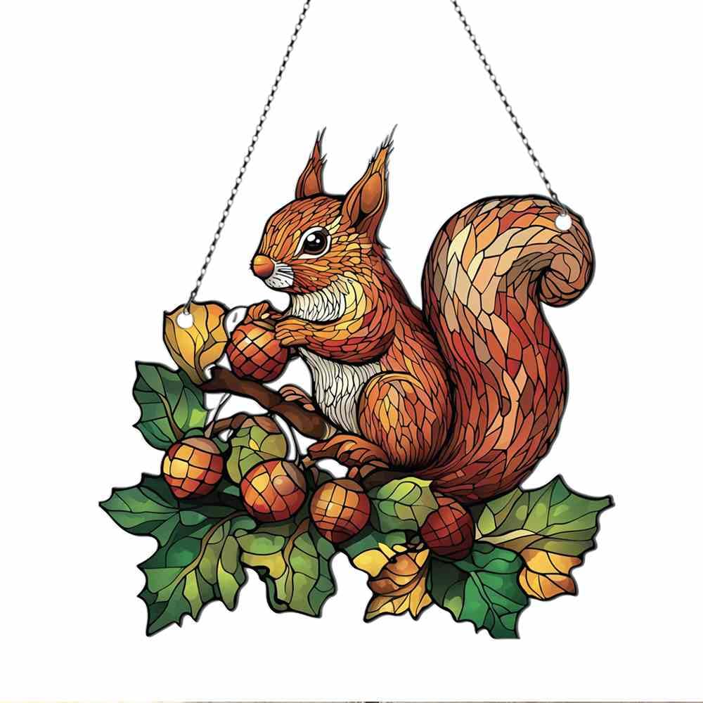Amazon.com: Acorn and Squirrel Ornaments for Christmas Tree, Acorn and ...