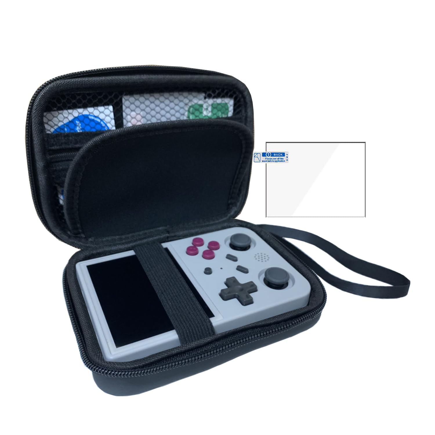 Amazon.com: Xmaspanda Carrying Case with Screen Protector for RG353V ...