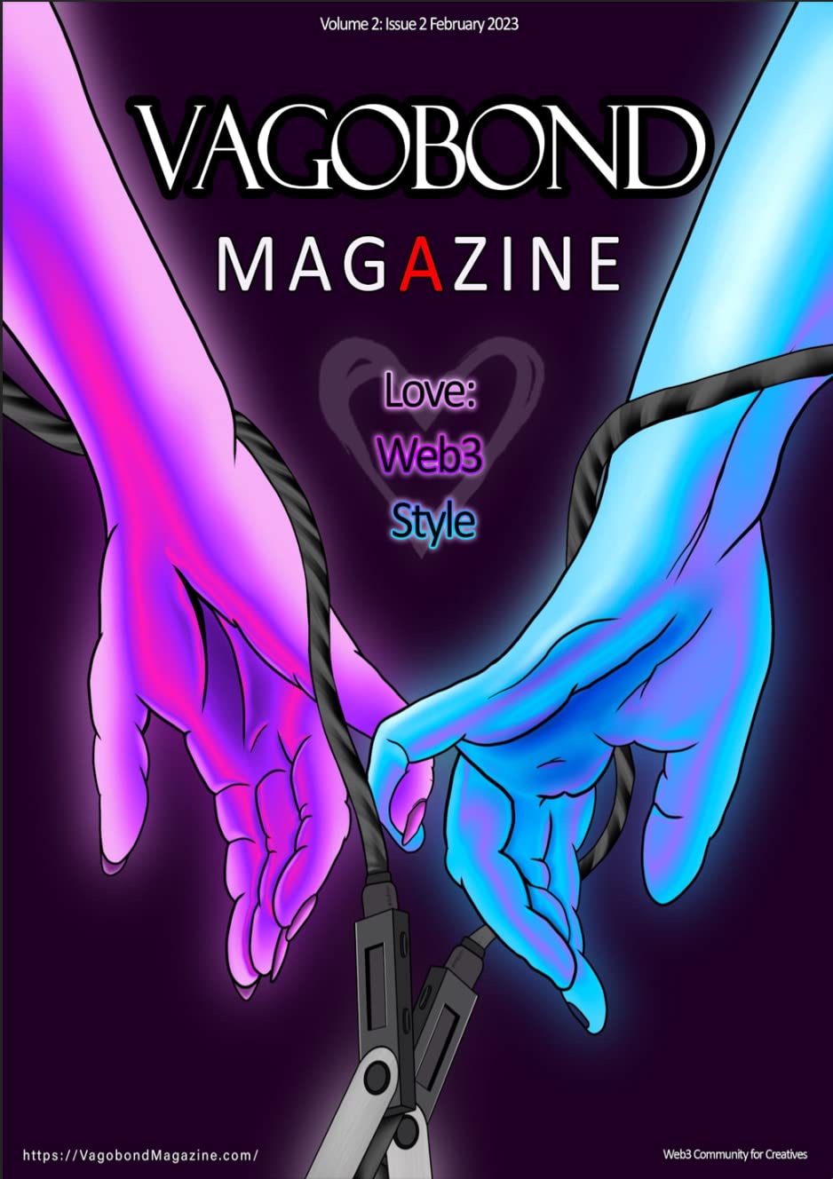 Amazon.com: Vagobond Magazine Volume 2 Issue 2 - February 2023: Love: Web3 Style eBook : Damitio ...