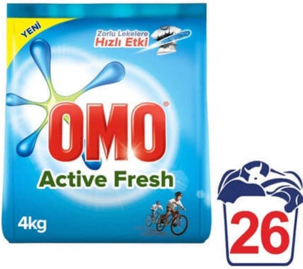 Amazon.com: OMO Active Fresh Detergent For White - Toz Camasir ...