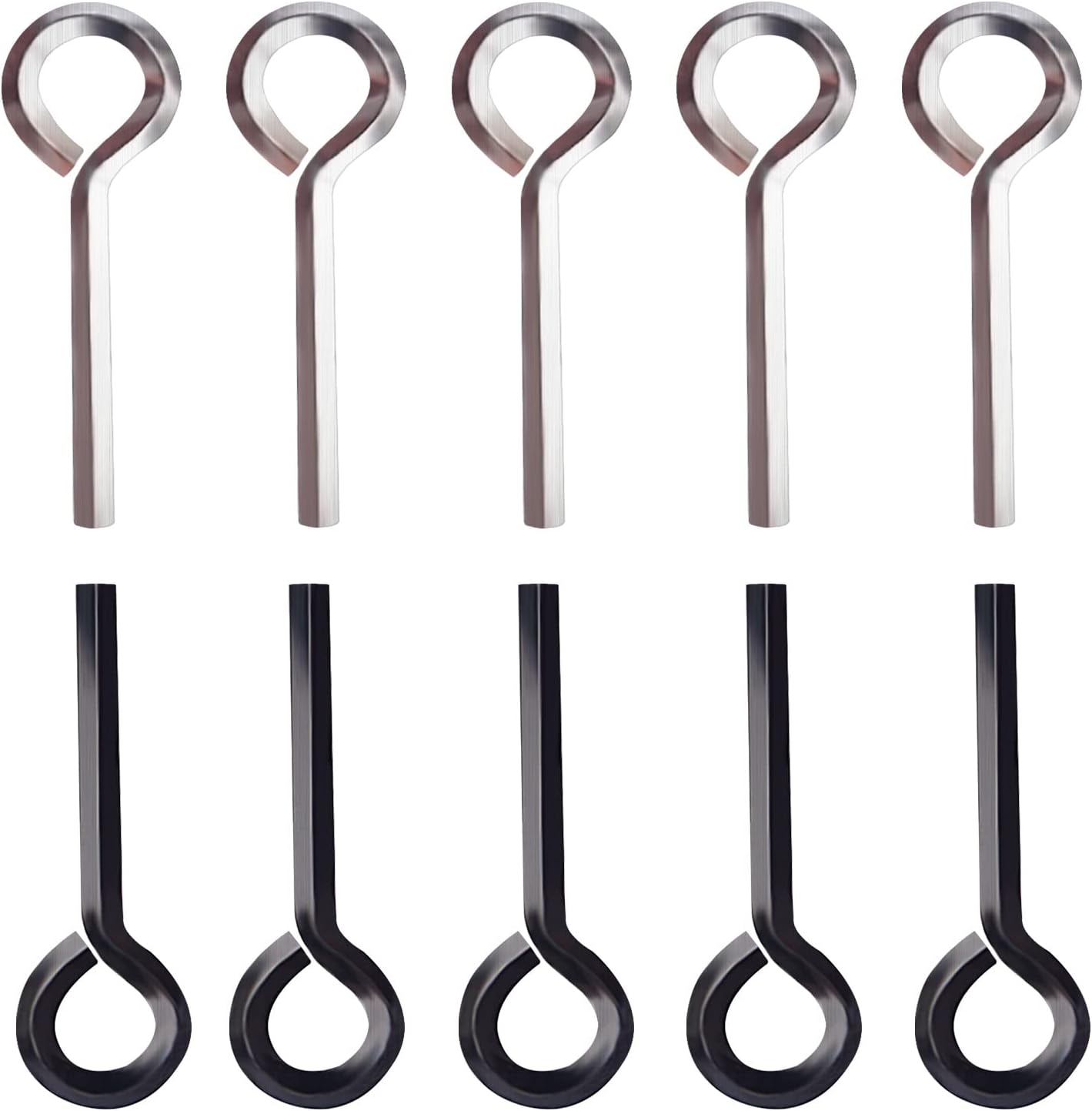 Ticway 10 PSC 1/8 inch Hex Key with Full Loop, Standard Hex Dogging Key ...