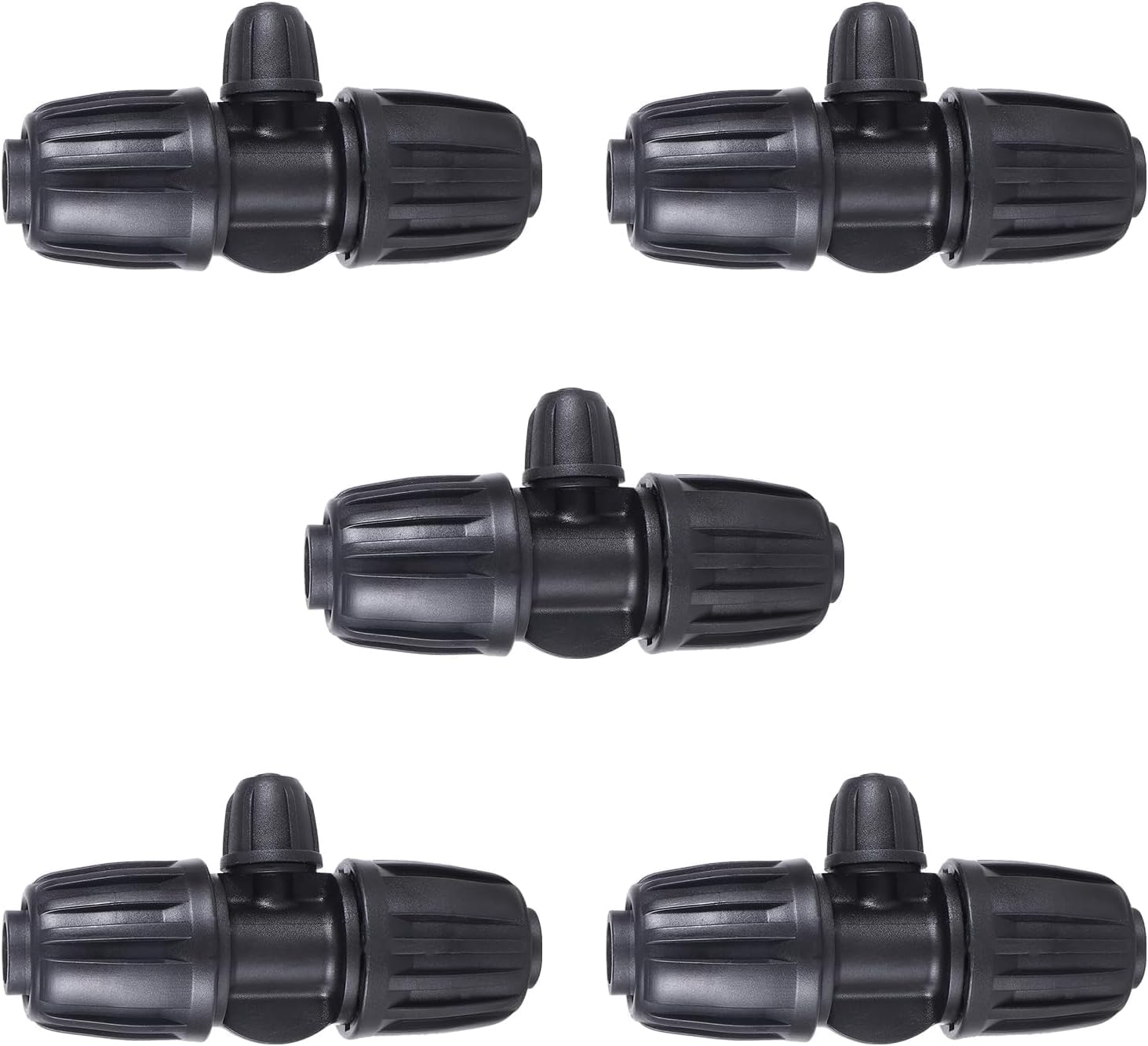 Amazon.com: 10 Pcs Barbed Tee 1/2 inch Tubing (1/2" ID x0.6-0.63" OD ...