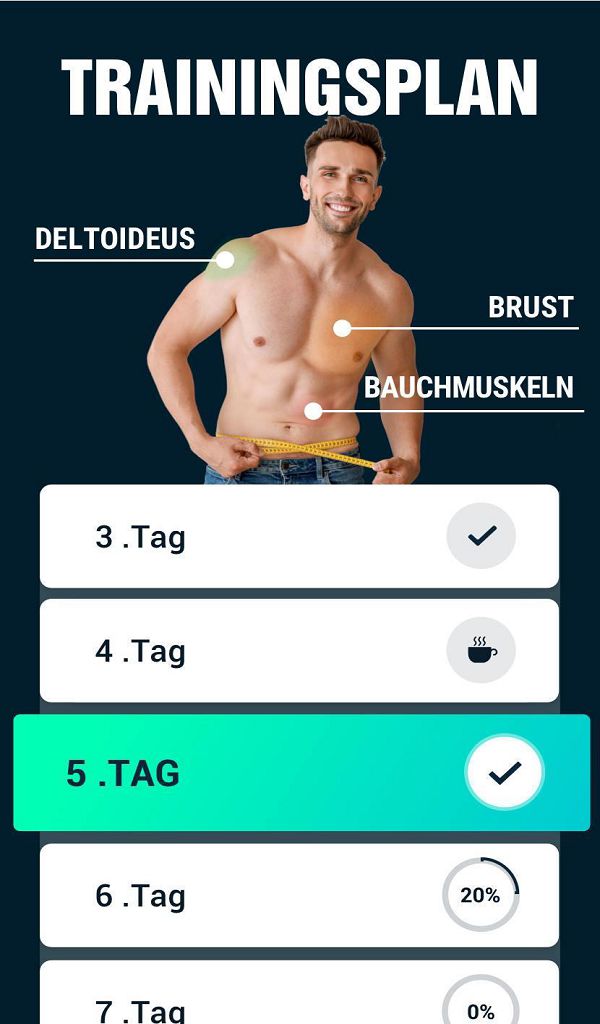 Abnehmen für Männer in 30 Tagen - Workout zuhause:Amazon.de:Appstore for Android
