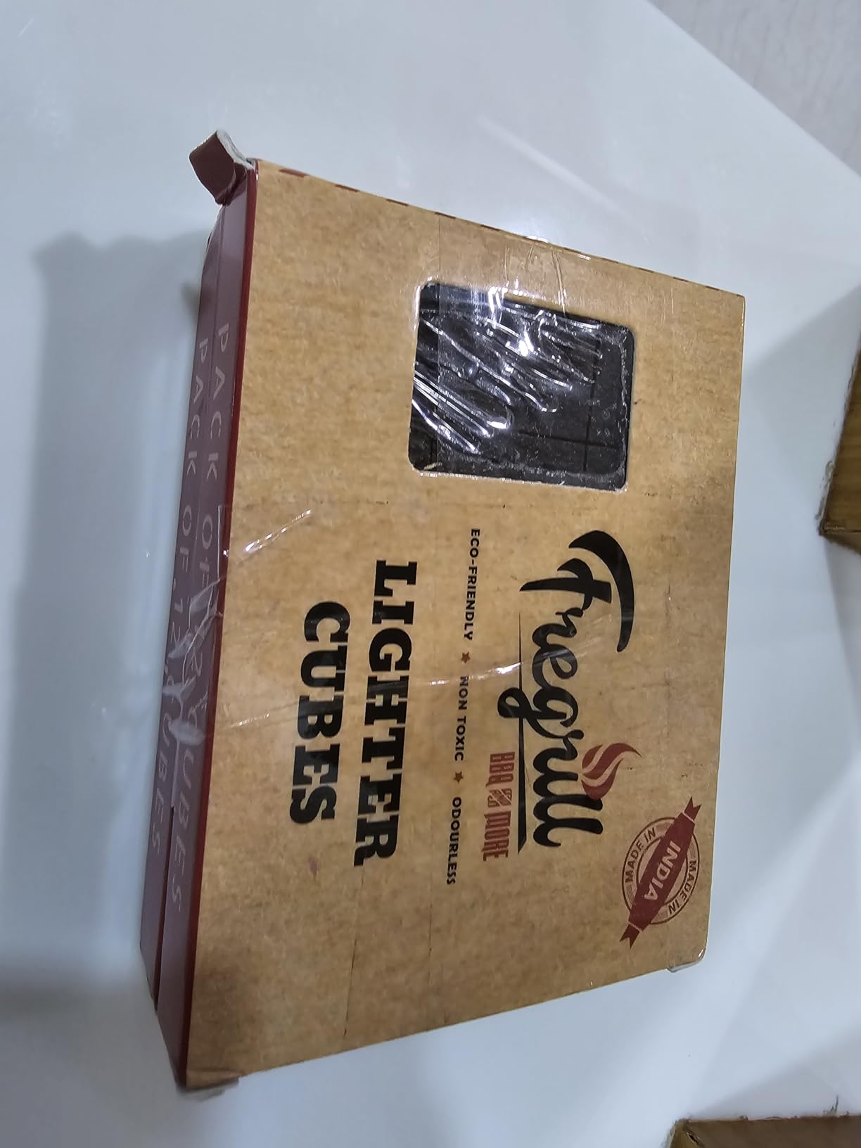 Fregrill Premium BBQ Fire Starter/Lighter Cubes | All-Natural Charcoal ...