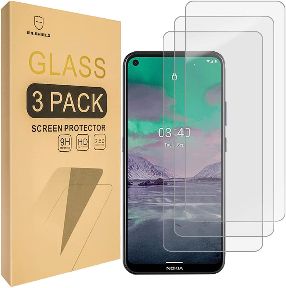 Amazon.com: Mr.Shield [3-Pack] Screen Protector For Nokia C110 ...