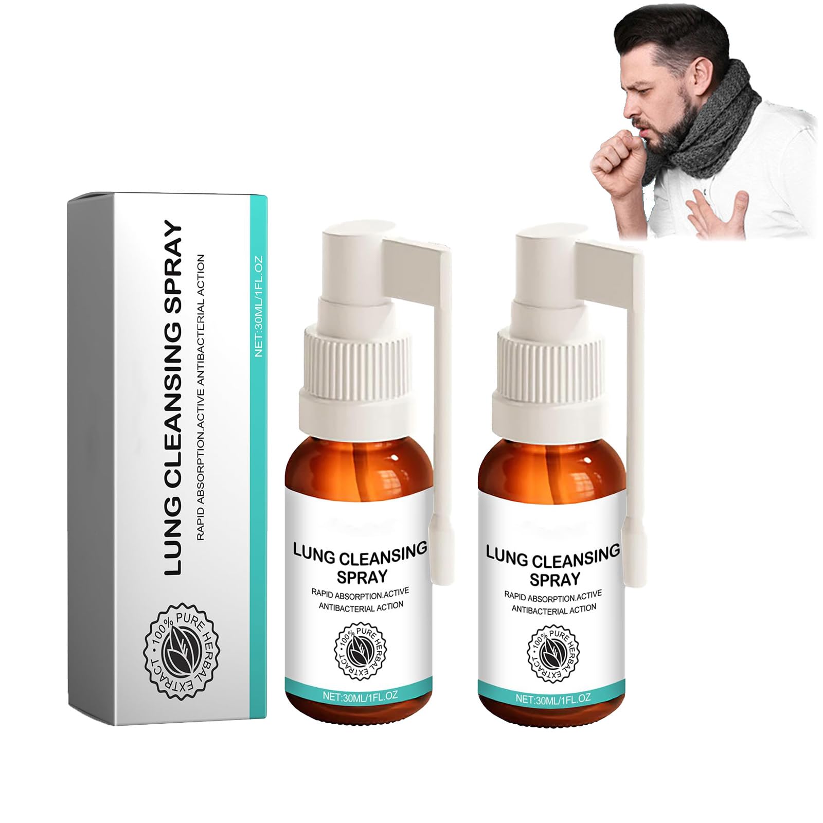 Amazon.com: Lung Cleansing Spray,Lung Cleanse Mist,Herbal Lung Cleanse ...