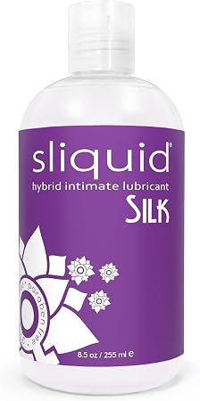 Amazon.com: Sliquid Silk Intimate Lubricant, Silicone & Water-Based ...