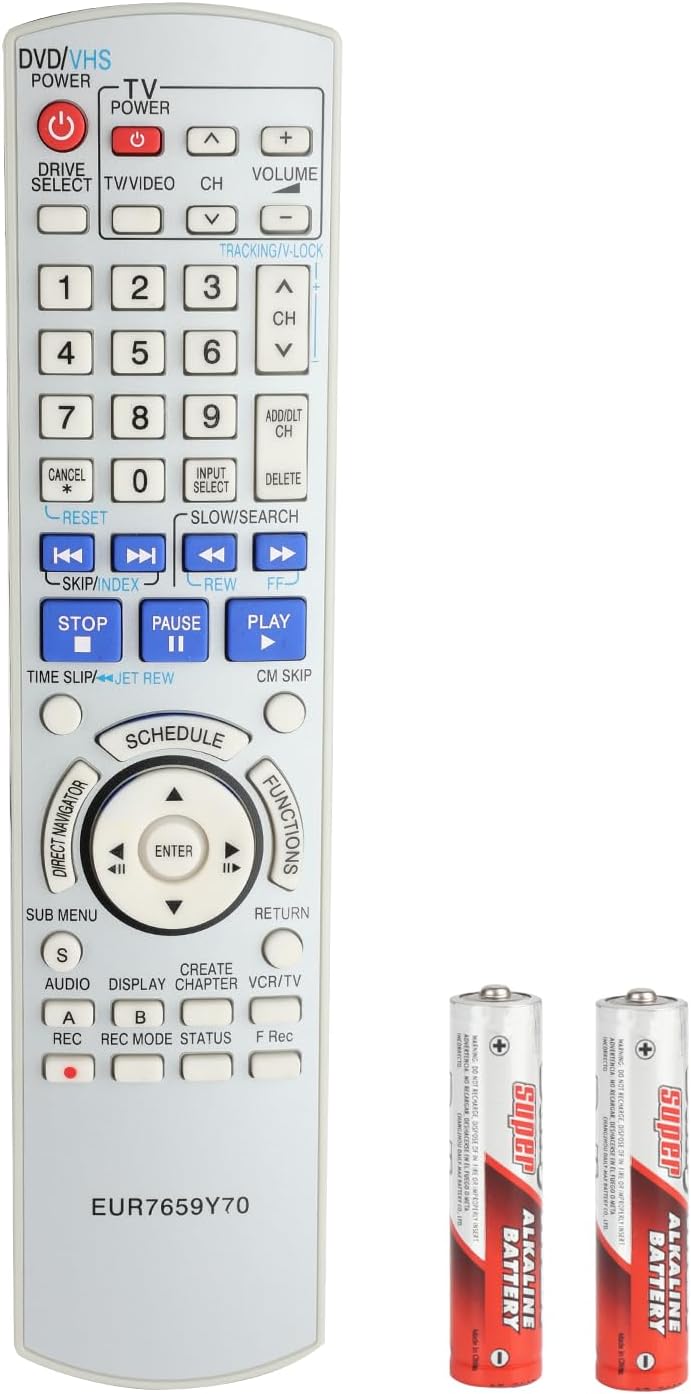 Amazon.com: N2QAYB000197 Replace Remote Control fit for Panasonic DVD ...