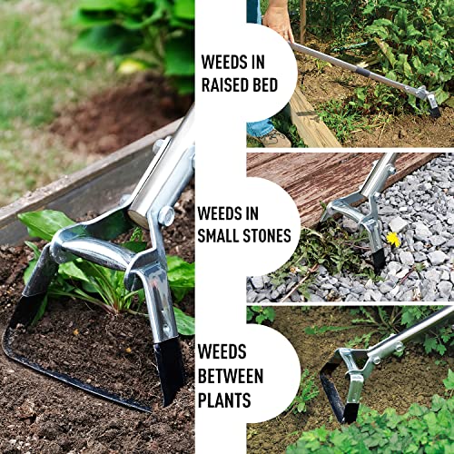 Snapklik.com : Garden Hula Hoe, Stirrup Hoe Garden Tool, Durable Action ...