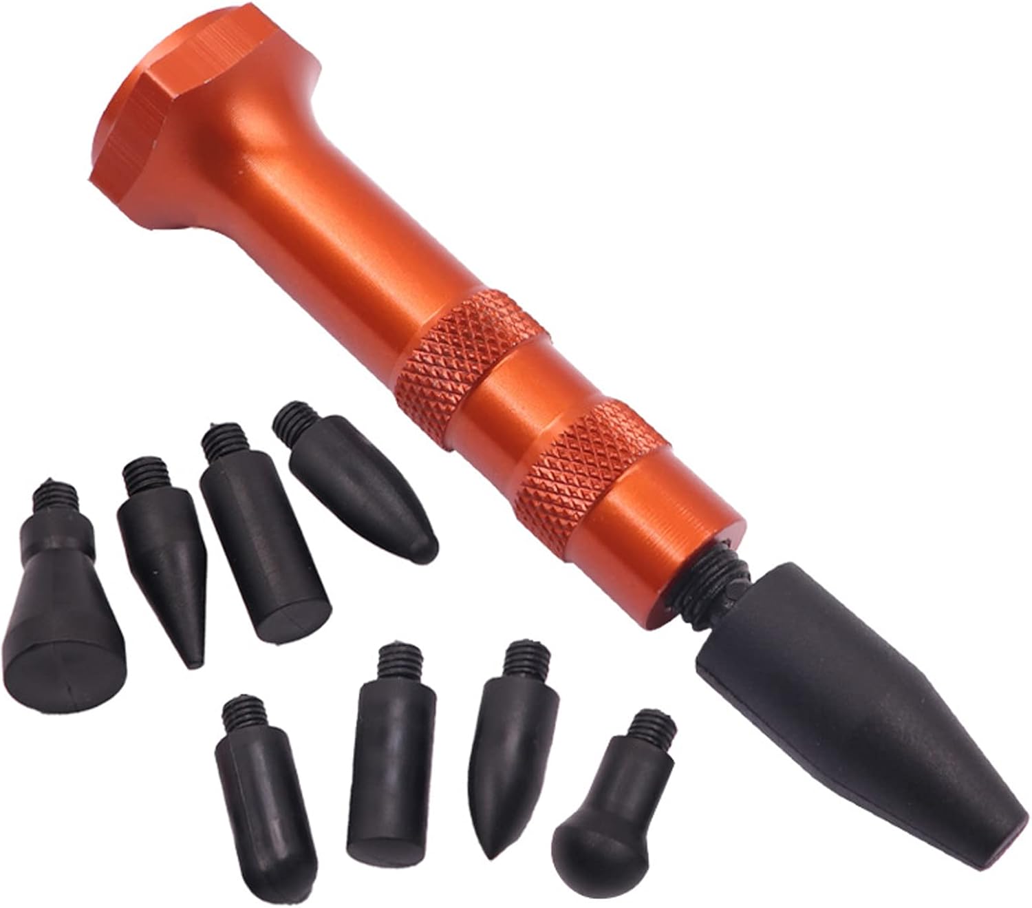 Amazon.com: LXURY Tap Down Tool - Metal Car Dent Repair Pen with 9 Tips ...