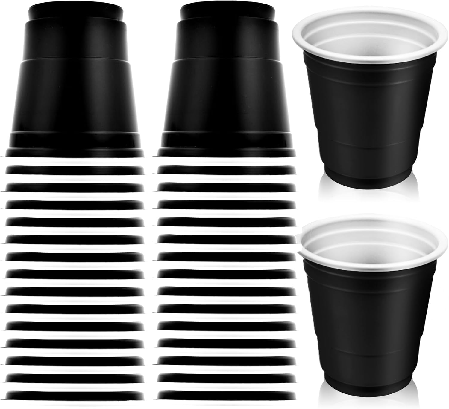 Amazon.com: Yaure Joy 30 Pcs Disposable 2oz Shot Glasses Plastic Cups ...