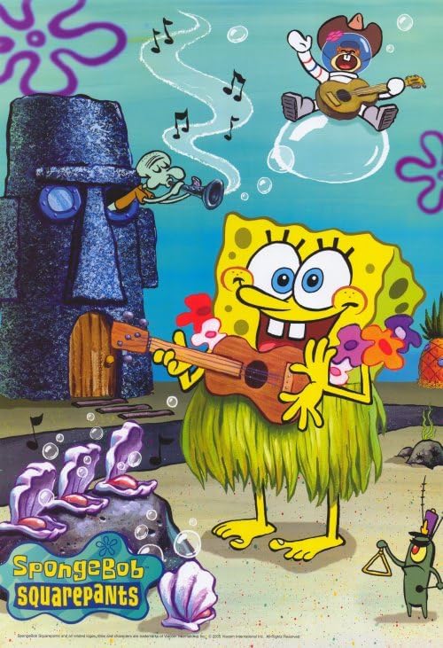 Amazon Spongebob Squarepants Movie Poster Print 11 X 17 Posters