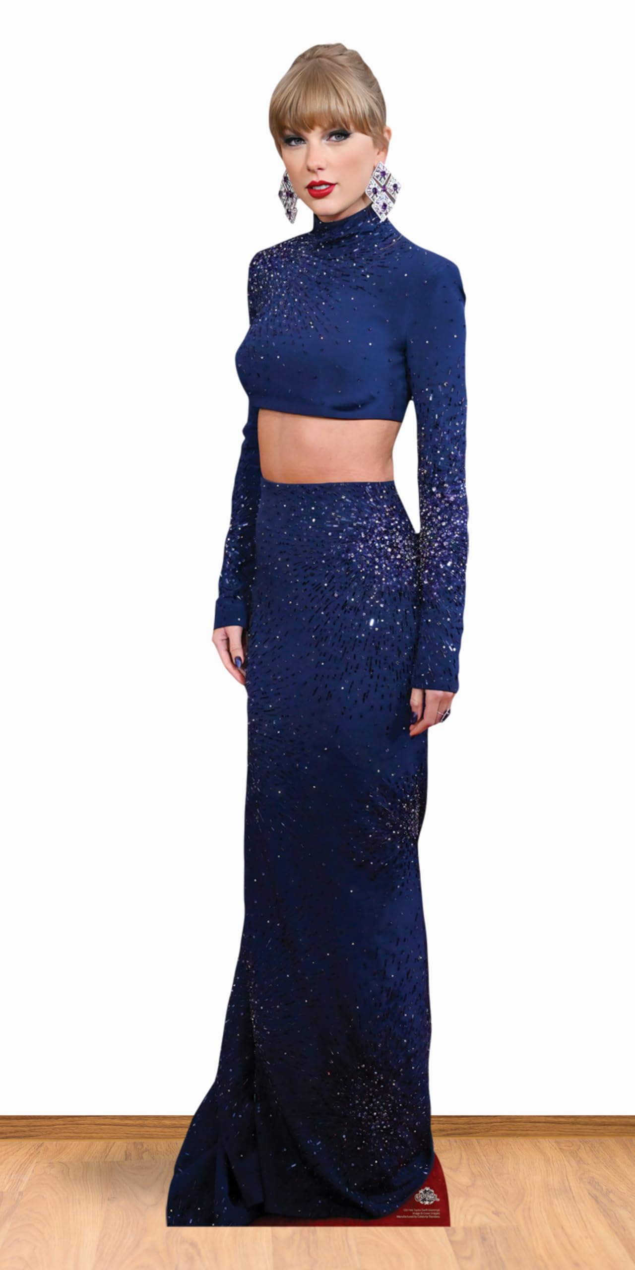 Star Cutouts CS1166 Singer Crop Top Cardboard Cutout with Mini : Amazon ...