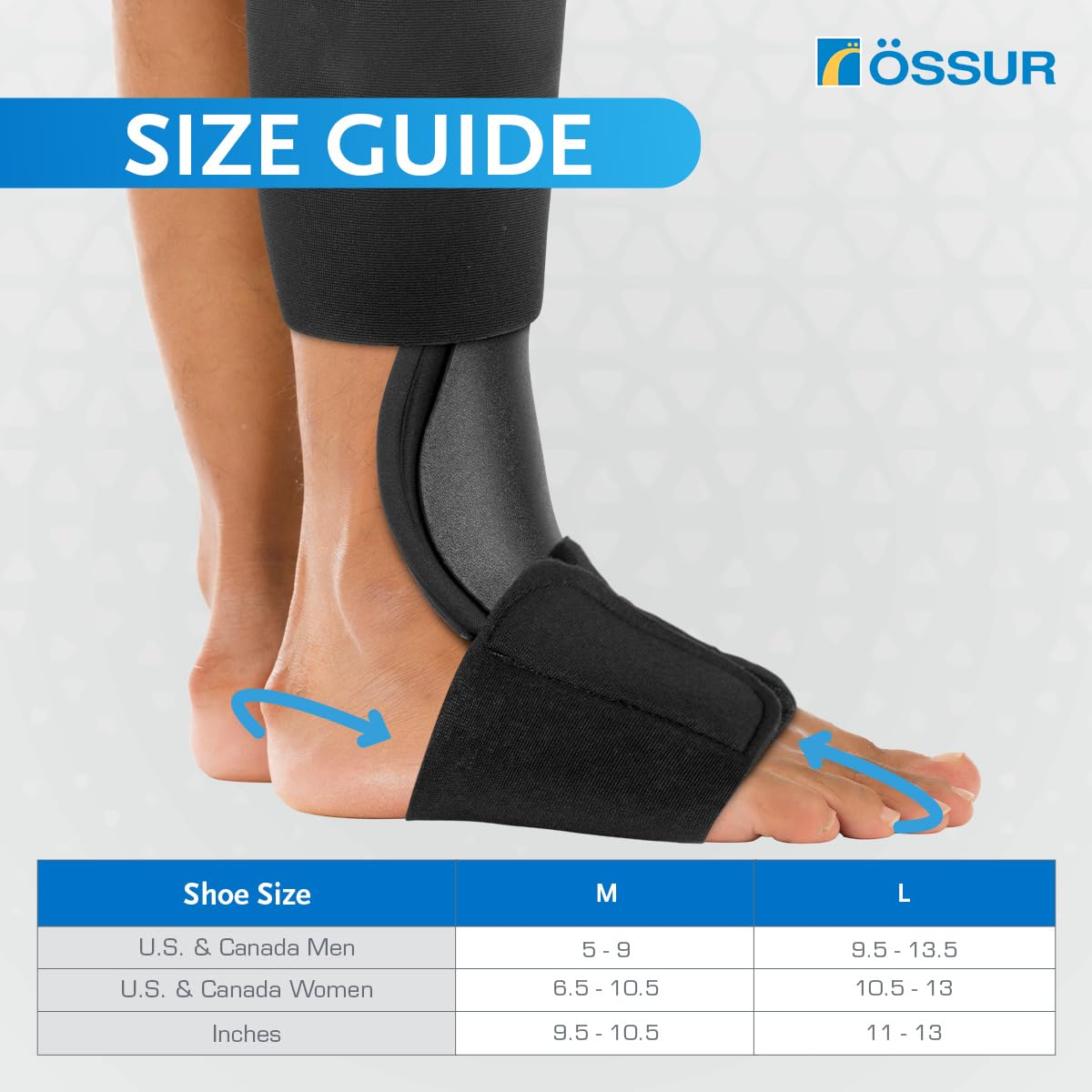 Snapklik.com : Ossur Airform Night Splint - Plantar Fasciitis & Heel ...