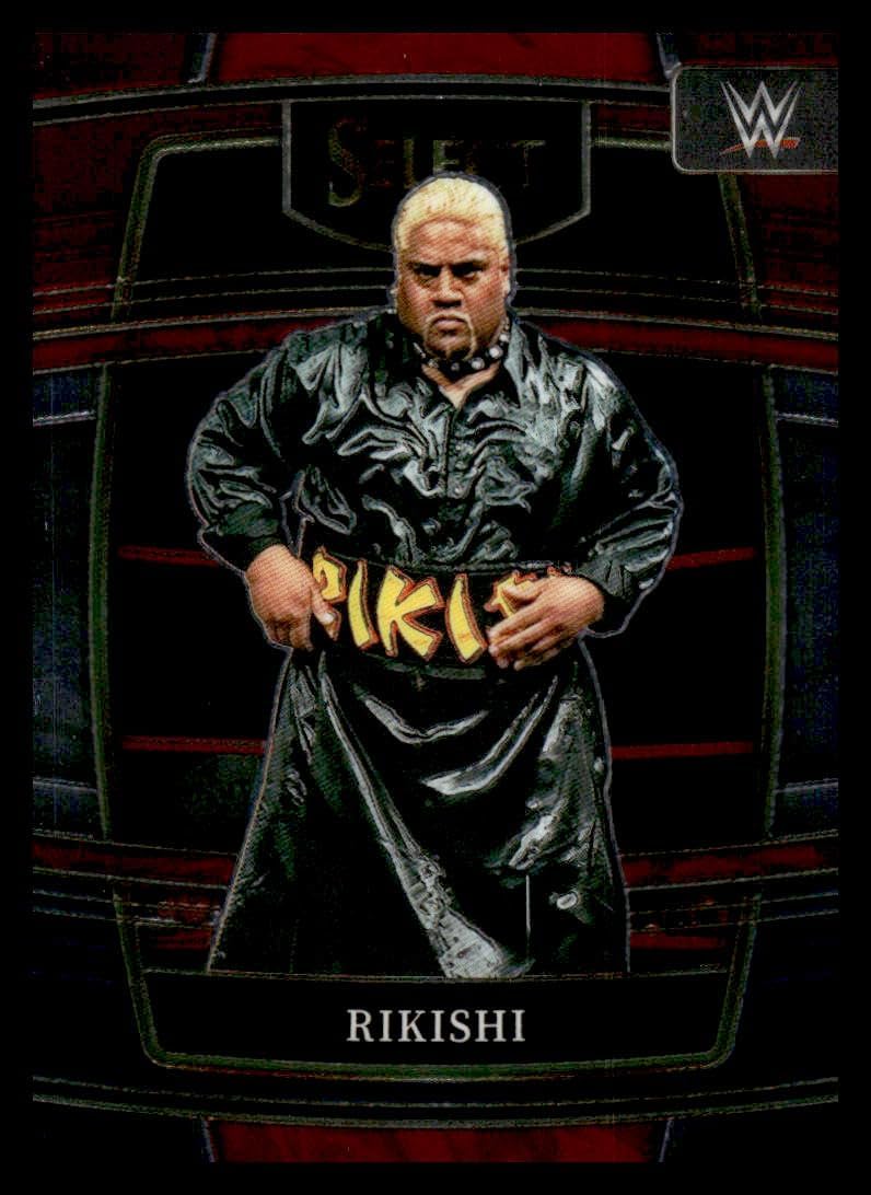 Amazon.com: 2022 Select WWE Red and Blue #46 Rikishi Concourse NM-MT ...