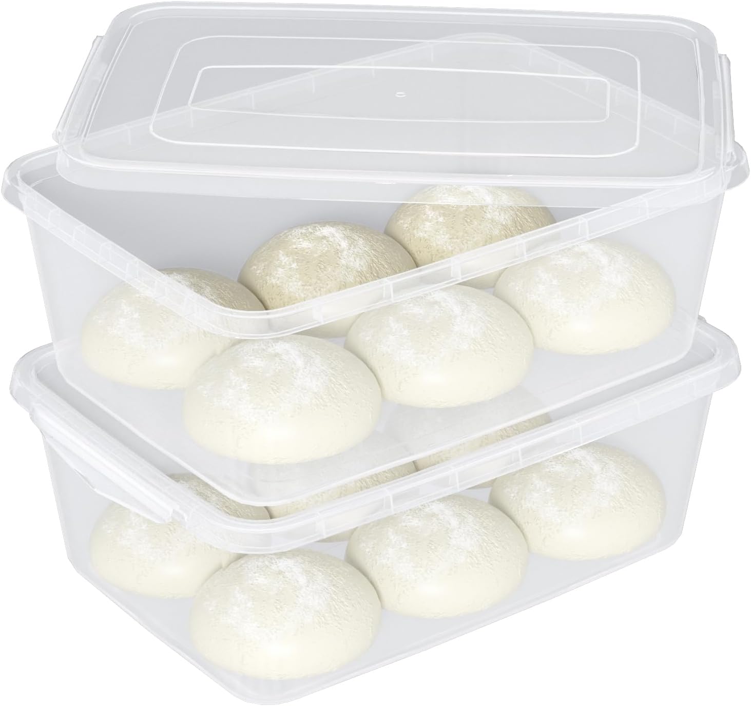 Amazon.com - DynkoNA 16 Liter Pizza Dough Container, Clear Pizza Dough ...