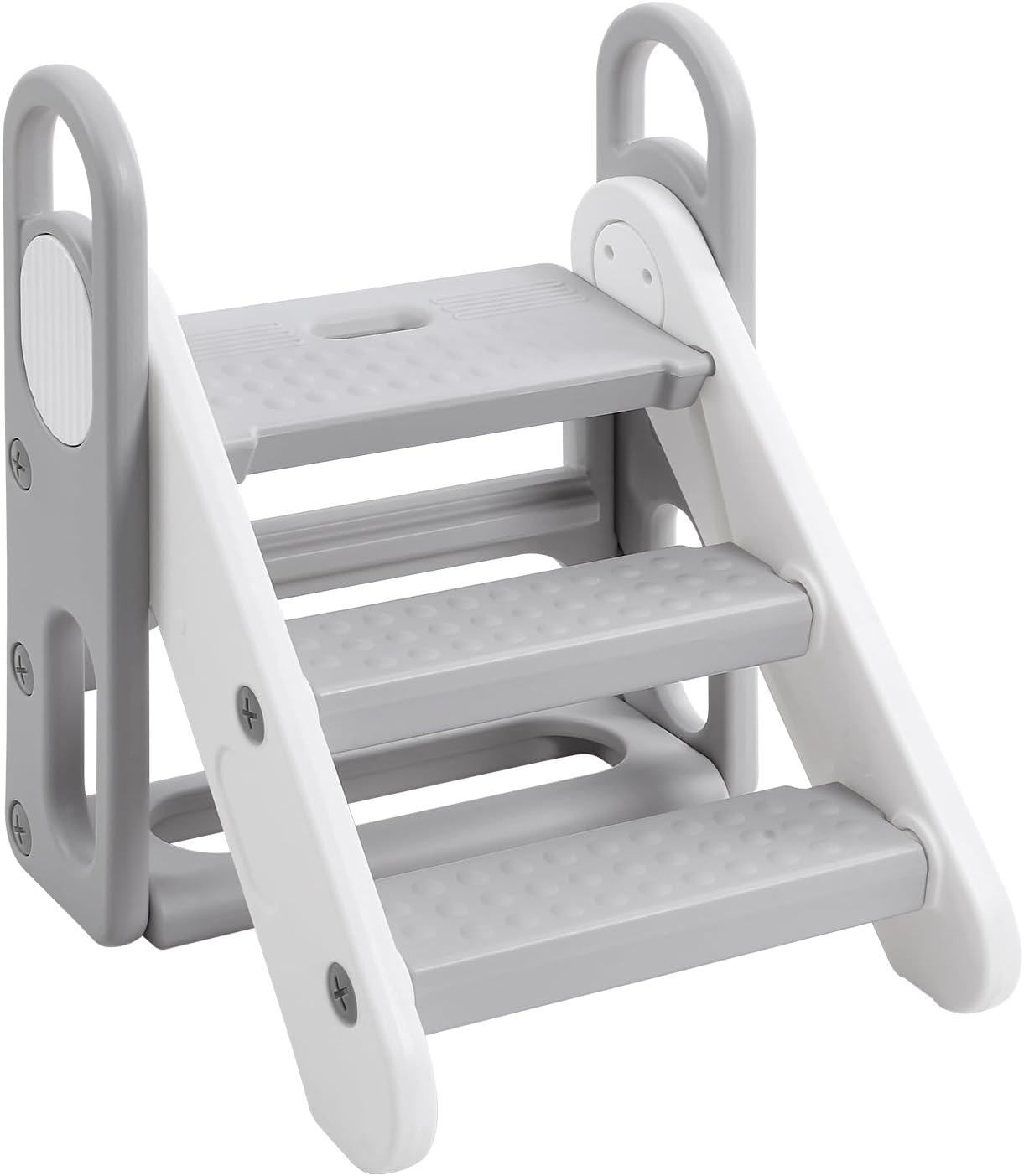 Amazon.co.jp: Thinkmax 踏み台 子供 折りたたみ 2段 3段 可変式 ハンドル付き トイレトレーニング 幼児用踏み台 ステップ台 登り台 洗面所 手洗い キッズステップ ...