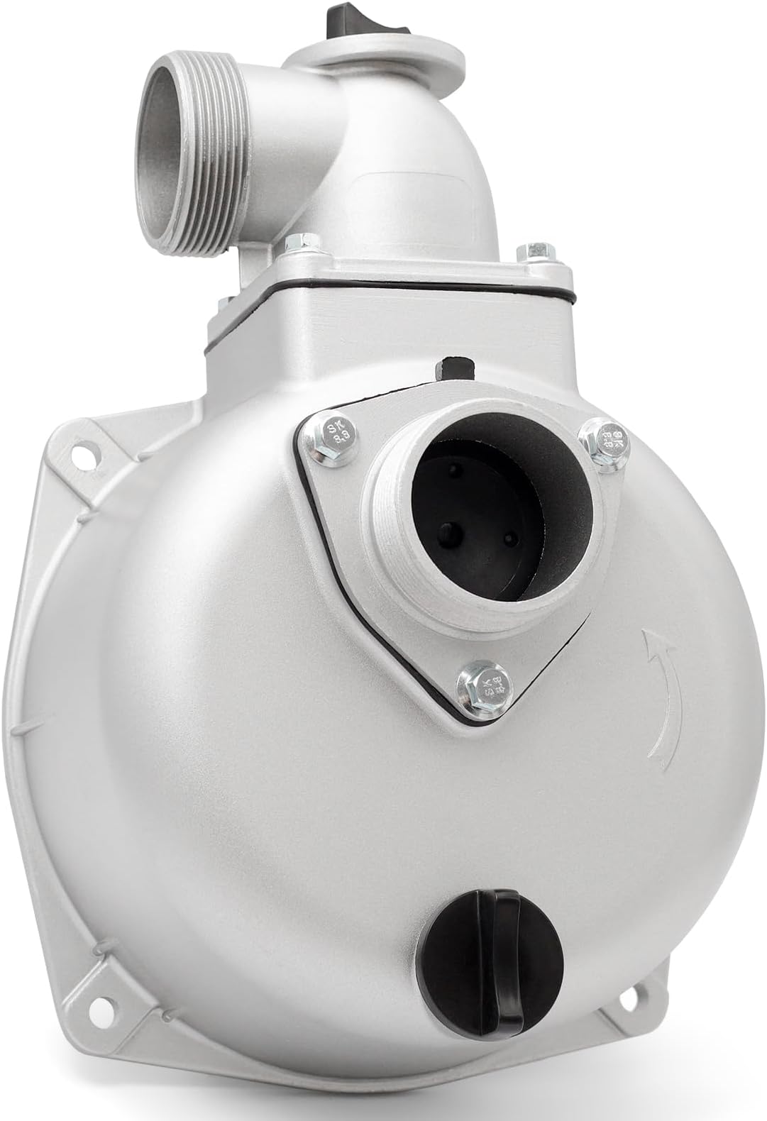 Amazon.com: YIYANTO 2'' Semi-Trash Water Pump for Straight Keyed Shafts ...