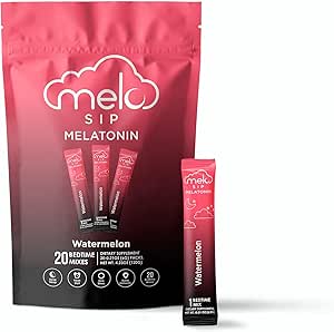 Amazon.com: MELO SIP Sleep Aid, Powder, Melatonin Electrolyte Powder ...