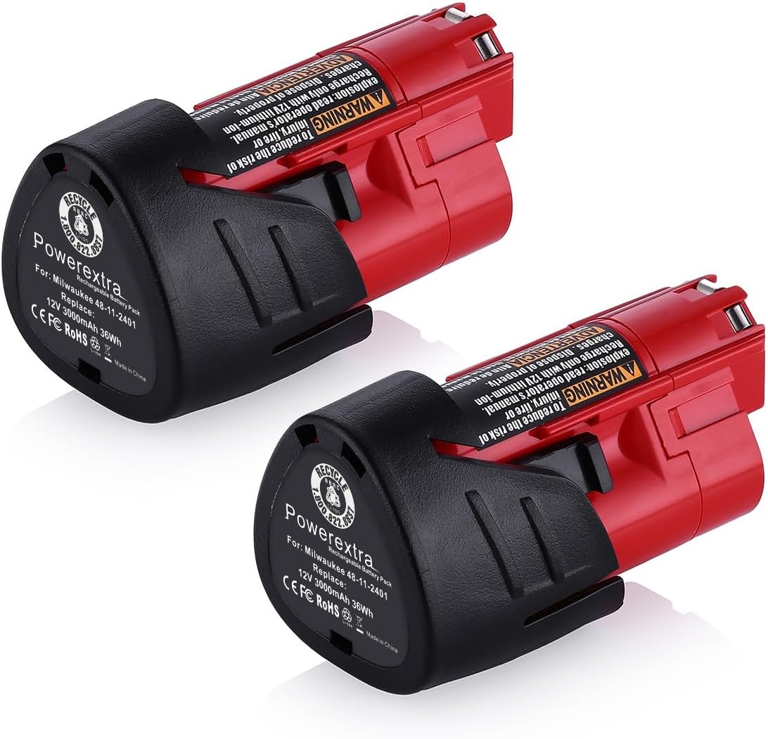 Baterías Milwaukee Milwaukee M4 RedLithium 2.0Ah Battery, Model# 48-11 ...