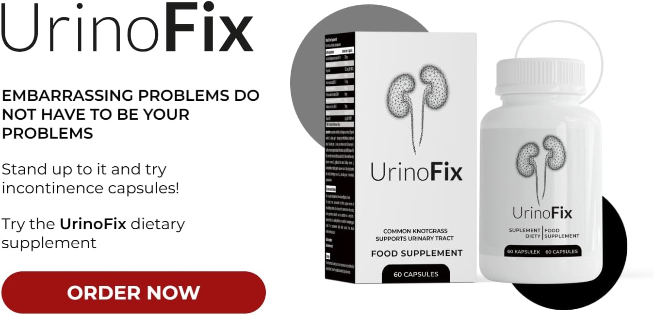 Urinofix (4×60 cápsulas) Solución eficaz para la incontinencia urinaria ...