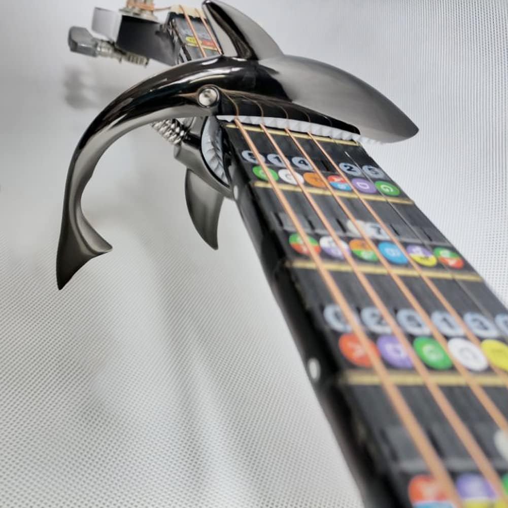 Amazon.com: Shark Guitar Capo Pretty Cool Capo for Electric Acoustic ...