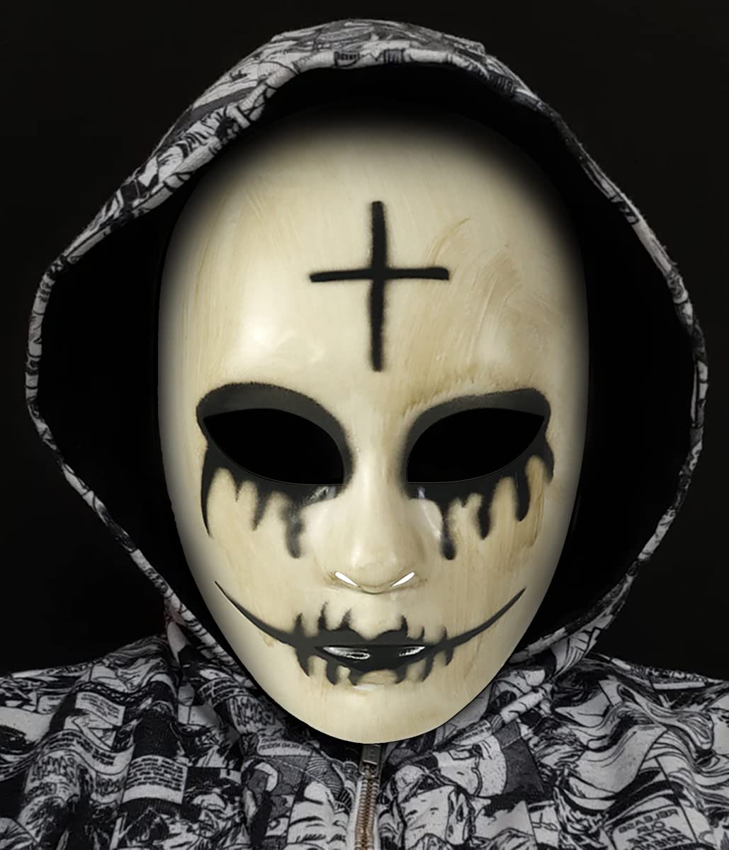 Amazon.com: UQJE The Purge Anarchy Mask Horror Killer Female Evil Grin ...