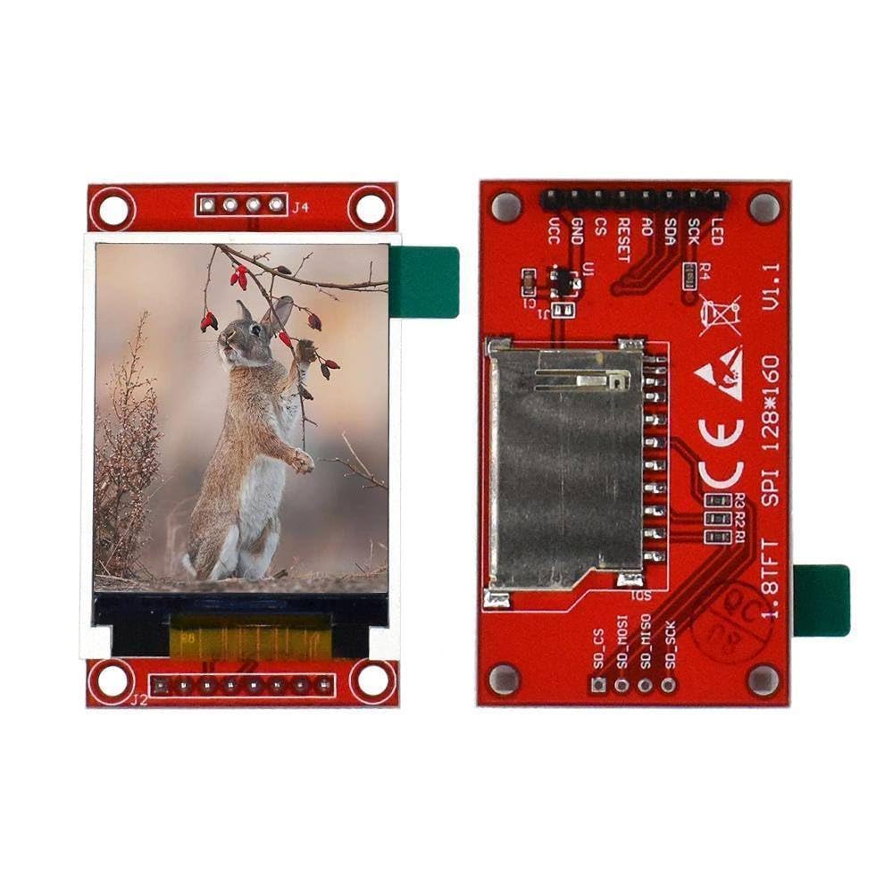 Amazon.com: 1.8 inch TFT LCD Module LCD Screen Module SPI Serial 51 ...