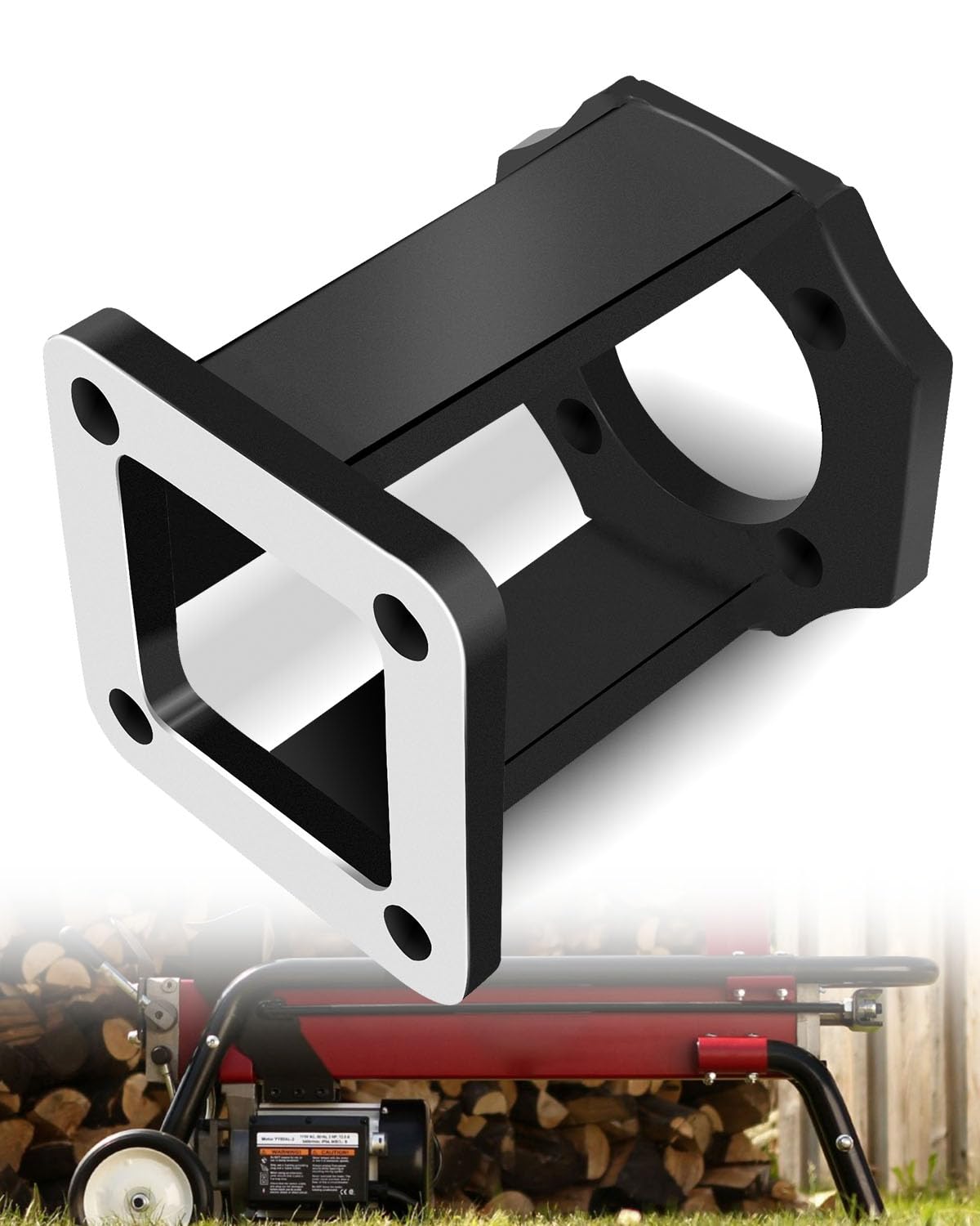 Amazon.com: Qnbes Log Splitter Hydraulic Pump Mount Fit for 5-7 Hp ...