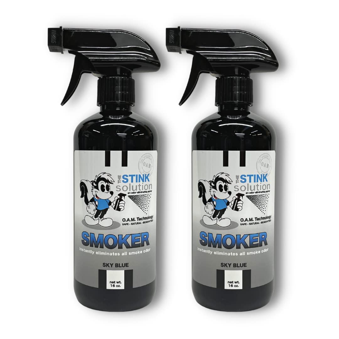 Amazon.com: The Stink Solution Smoke Odor Eliminator Spray - Completely ...