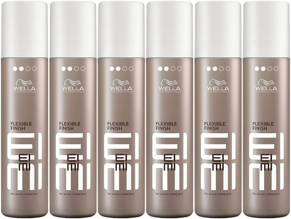 Wella EIMI Flexible finish Hairspray 250ml x 6 : Amazon.co.uk: Beauty