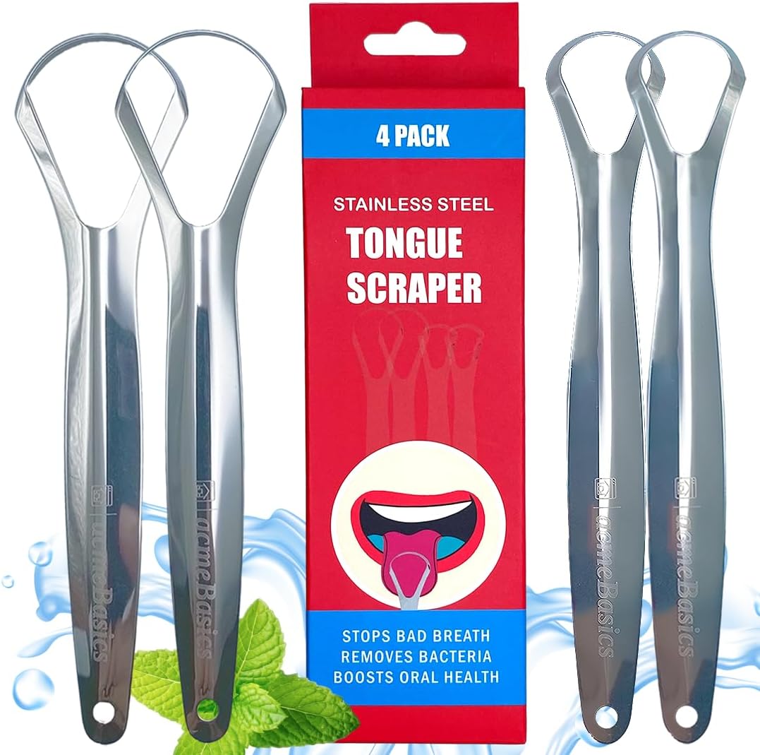 Amazon.com : SV’s Tongue Scraper |Tongue Scraper for Adults & Kids ...