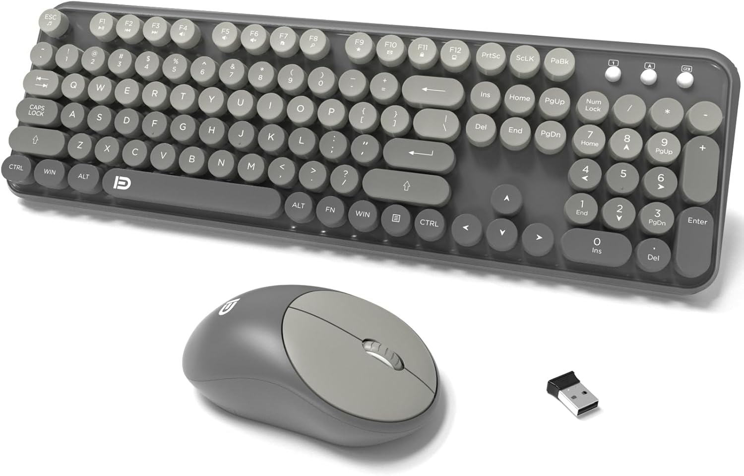 Amazon.com: Wireless Keyboard and Mouse Combo, 2.4 GHz Wireless Full ...