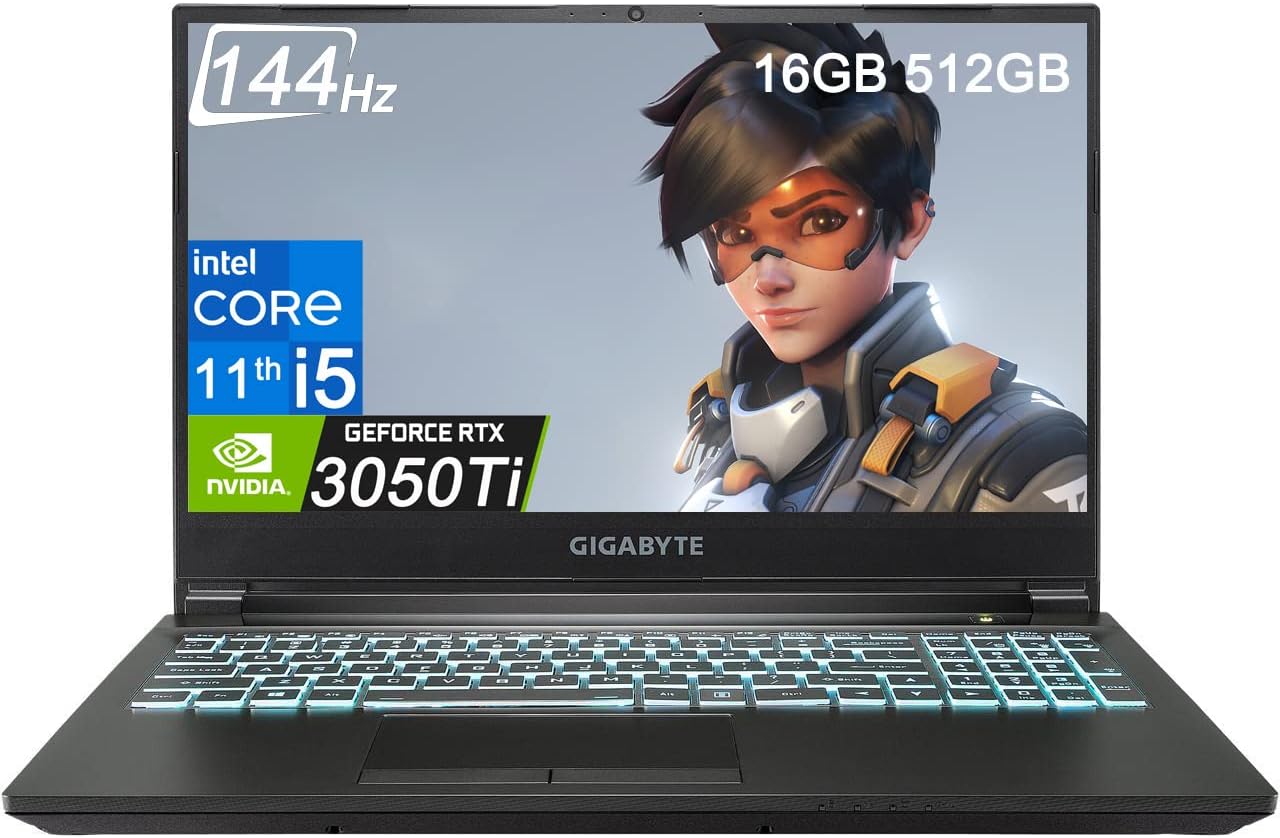 Amazon.com: Gigabyte G5 MD 15.6" 144Hz (16GB RAM, 512GB PCIe SSD, Intel ...