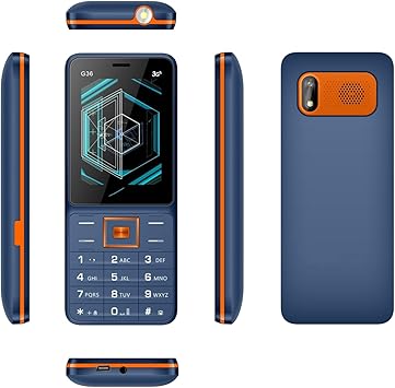 Basic Mobile Phones for Kids or Senior, 3G Dumb Cell Phones, Dual SIM ...