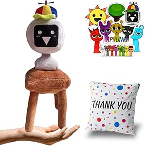 Amazon.com: Sprunki Plush Toy – 12” Premium Stuffed Character Doll with ...